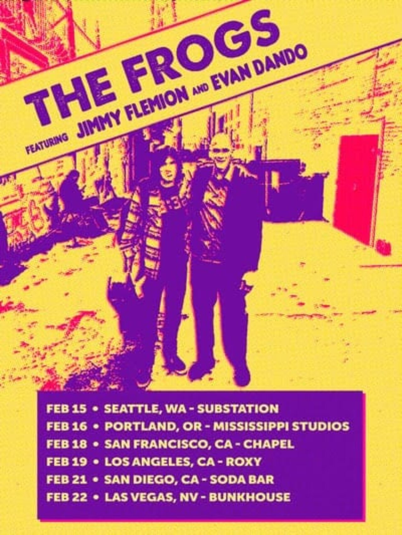 The Frogs Tour and Issue New Album, 1st. | Live Music News